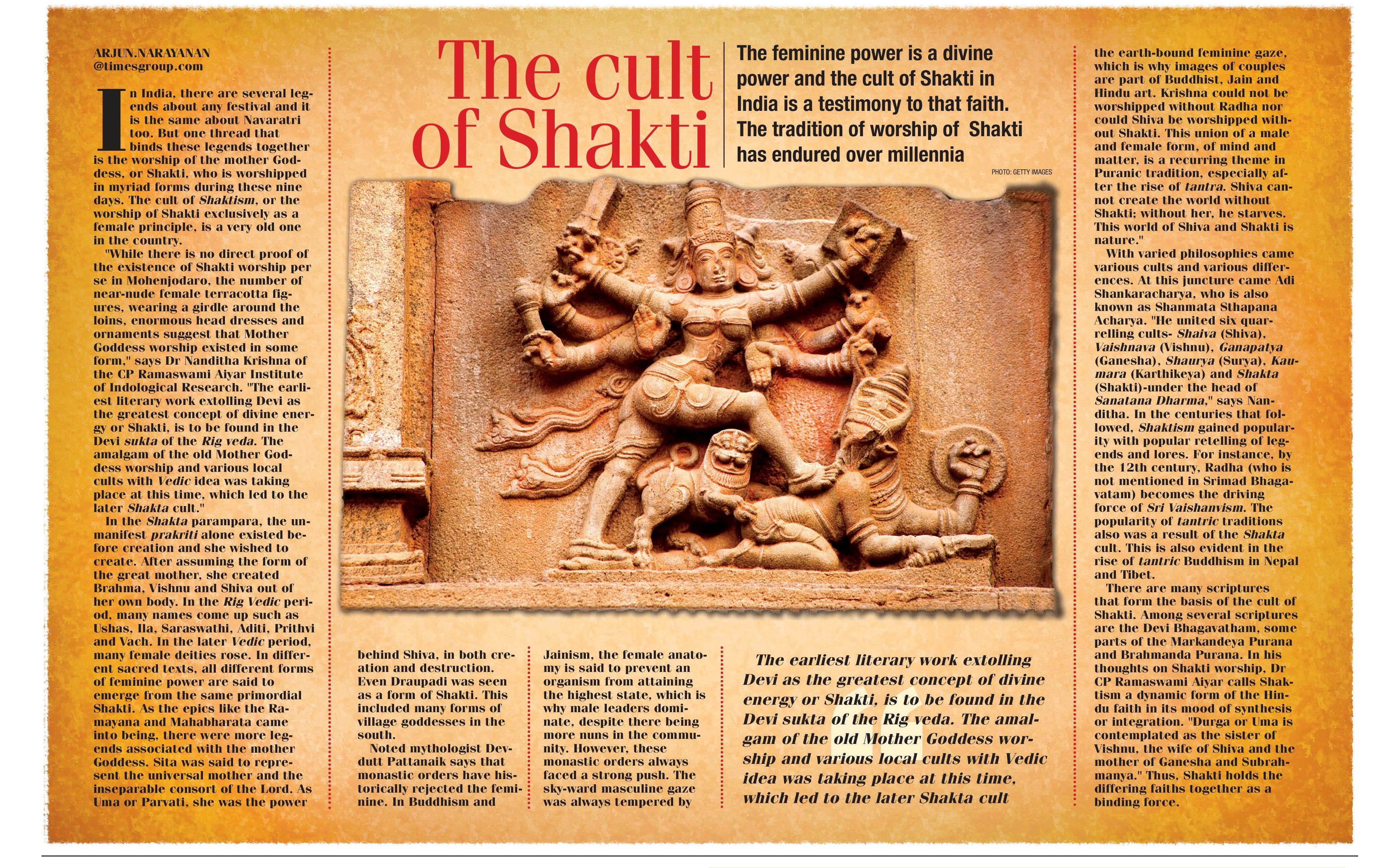 The cult of Shakti – Madraswallah